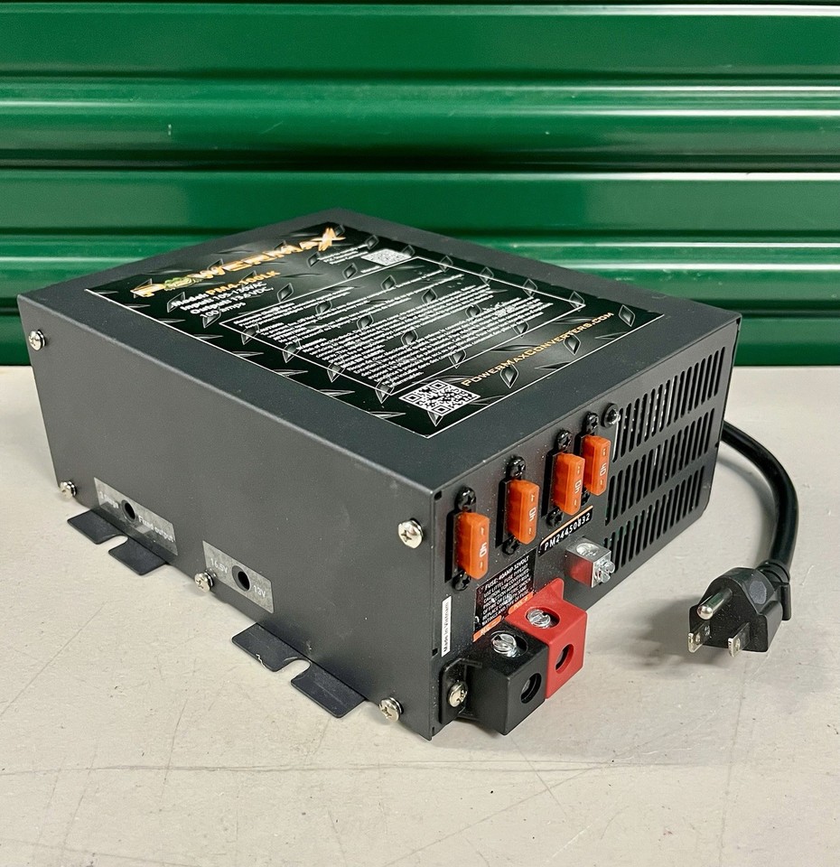 PowerMax PM4-100LK 100 Amp 12VDC Volt Power Converter 105-130VAC | eBay