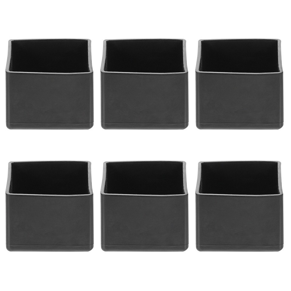 12Pcs Square Chair Leg Cover Floor Protector Table Sofa Chair Leg ...