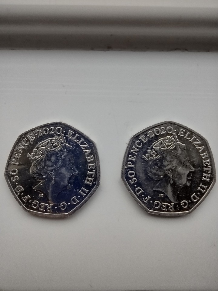 Extremely Rare Protest BREXIT 50p Coin 2020 & a rare Brexit 50p Coin ...