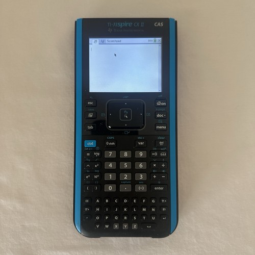 Texas Instruments TI-NSPIRE CX II CAS Color Graphing Calculator w ...