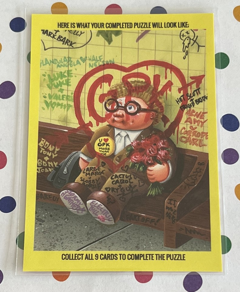 Garbage Pail Kids 2023 Valentines Day Is Canceled! Red Heart 9b Heart ...