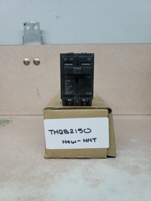 New GENERAL ELECTRIC THQB2150 Bolt-On Circuit Breaker 2 Pole 50 AMP NNT ...