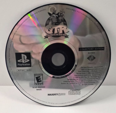 CTR: Crash Team Racing Collectors Edition - PlayStation 1, PS1 - Disc ...