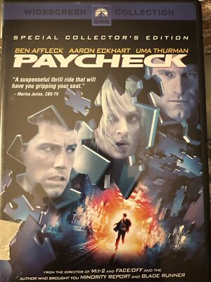 Paycheck (DVD, 2004, Widescreen)#2229 97363380344| eBay