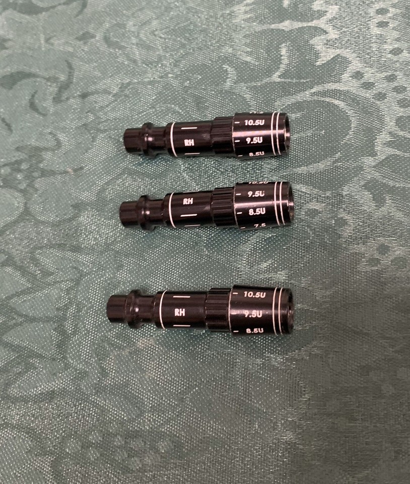 Set of 3 3pc .335 RH Mizuno Driver Adapter JPX 900 JPX 850 GT 180 ST ...