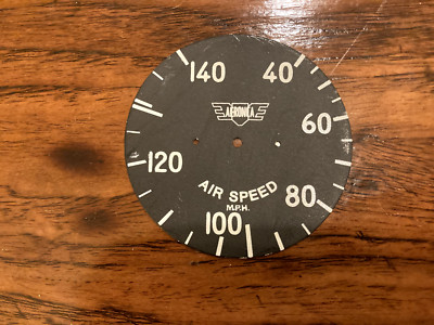 New Aeronca, Aero Marine Airspeed Dial | eBay