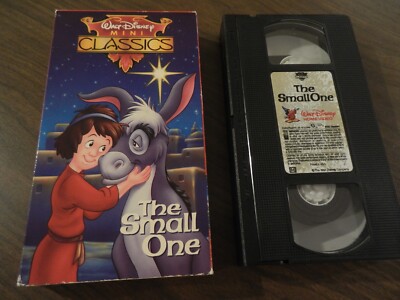 THE SMALL ONE CARTOON DISNEY MINI CLASSICS VHS CHRISTMAS DONKEY CLEAN ...