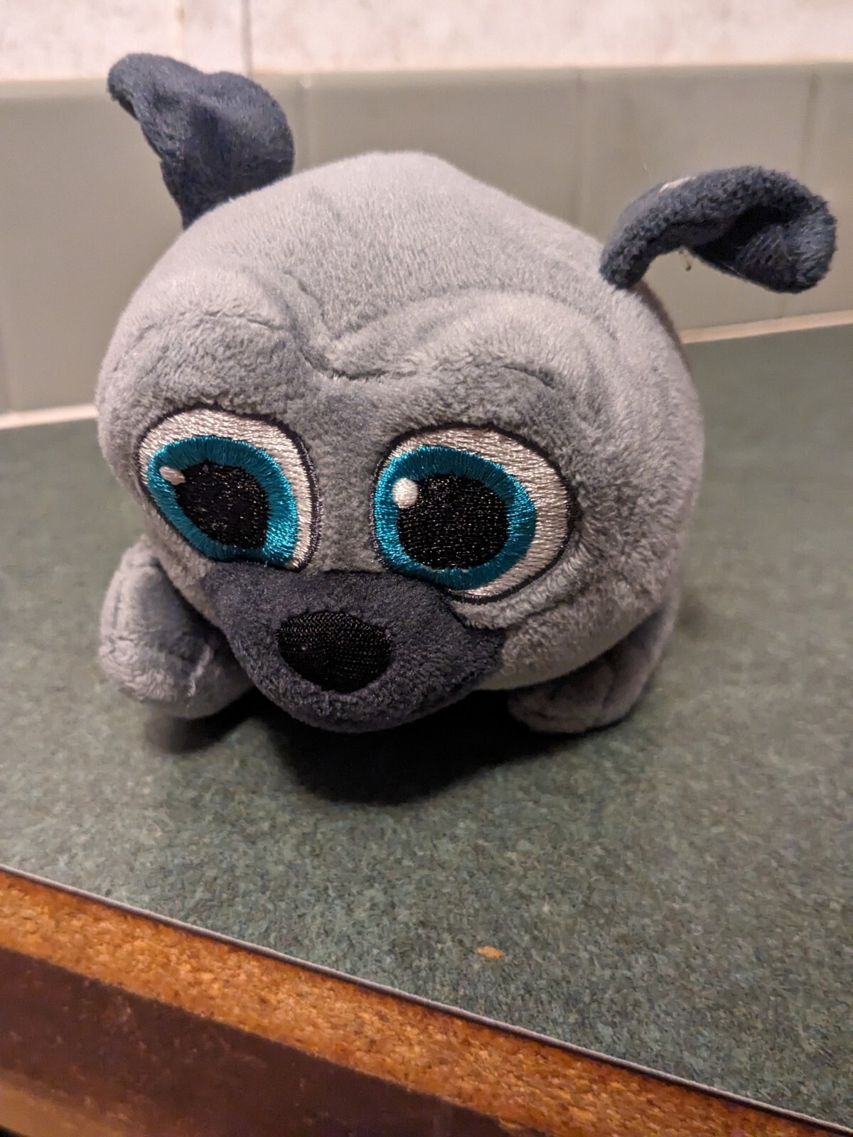 Disney Junior Plush Puppy Dog Pals Bingo Gray Stuffed Animal Pug 7 In ...