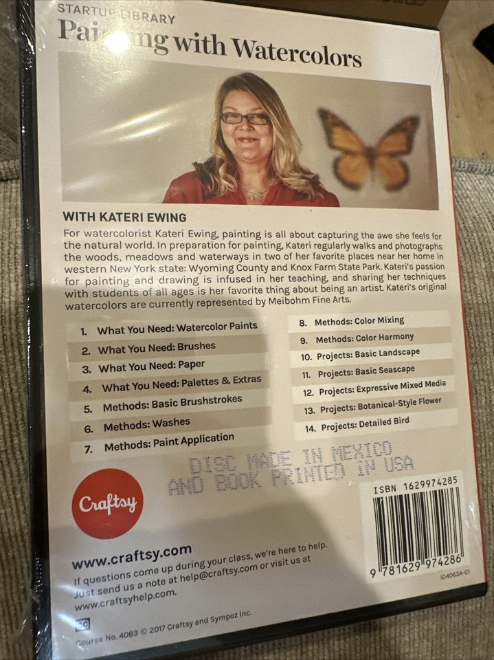 Startup Library : Painting with Colors by Kateri Ewing (2017, DVD) 9781629974286| eBay