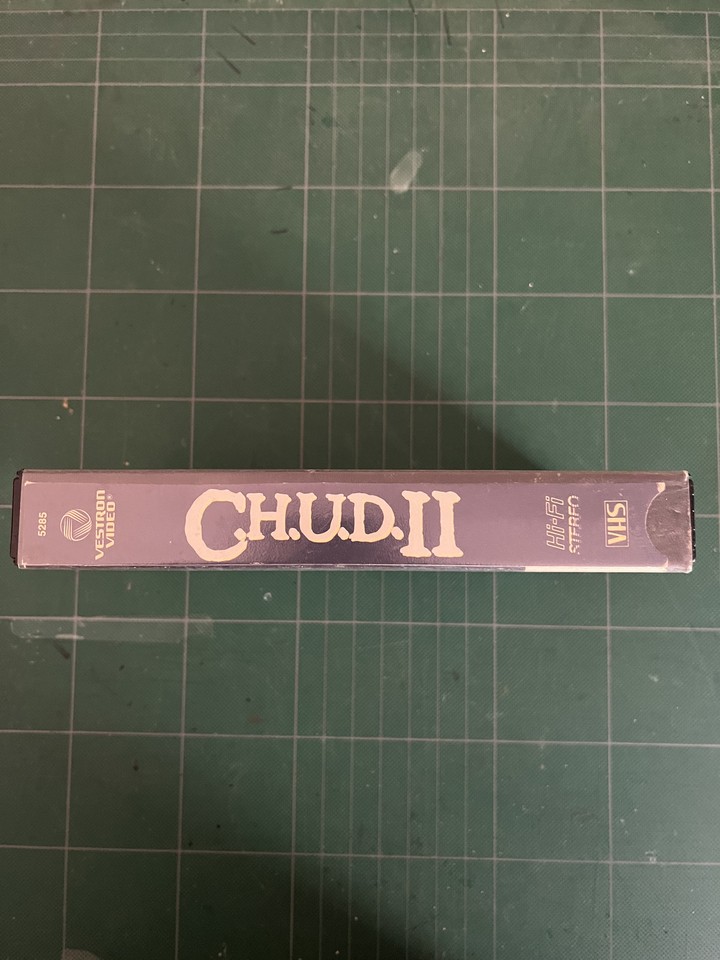 CHUD 2 VHS Cult Classic Horror | eBay