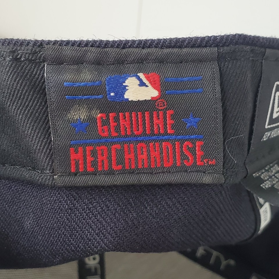 Cleveland Indians MLB Hat New Era 59FIFTY 8 3/8 Blue Wahoo Logo ...