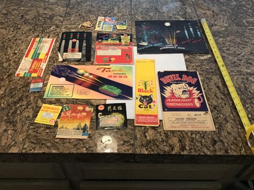 Firecracker Labels Lot Of 7 Vintage & Modern Misc Collection | eBay