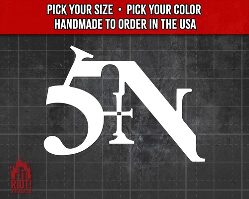 Nine Inch Nails SIN Decal for Car Band Logo Sticker for Laptop ...