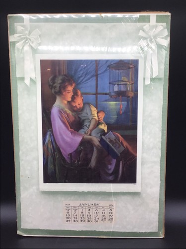 Vintage Gene Pressler Print, Titled “Goodnight Story”. | eBay