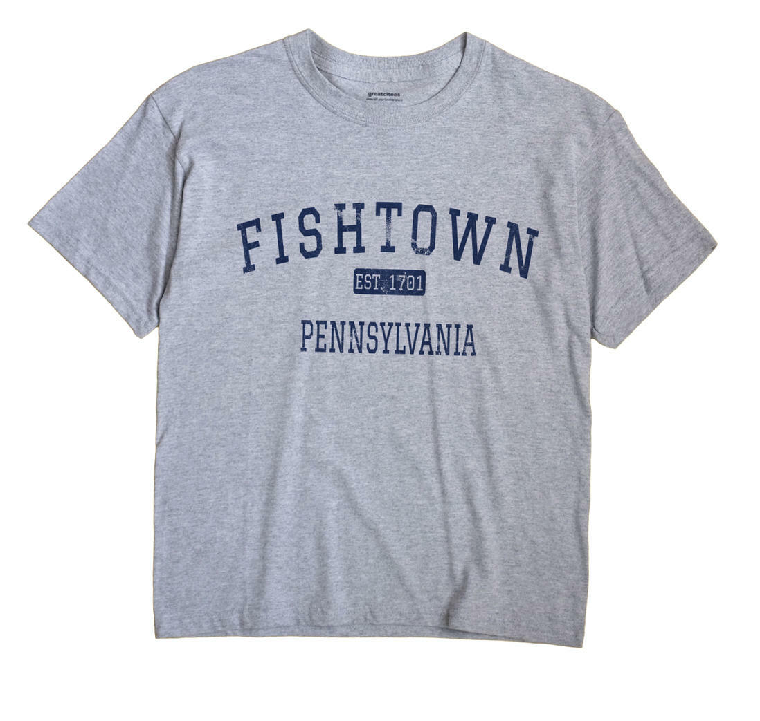 Fishtown Pennsylvania PA T-Shirt Philadelphia EST | eBay