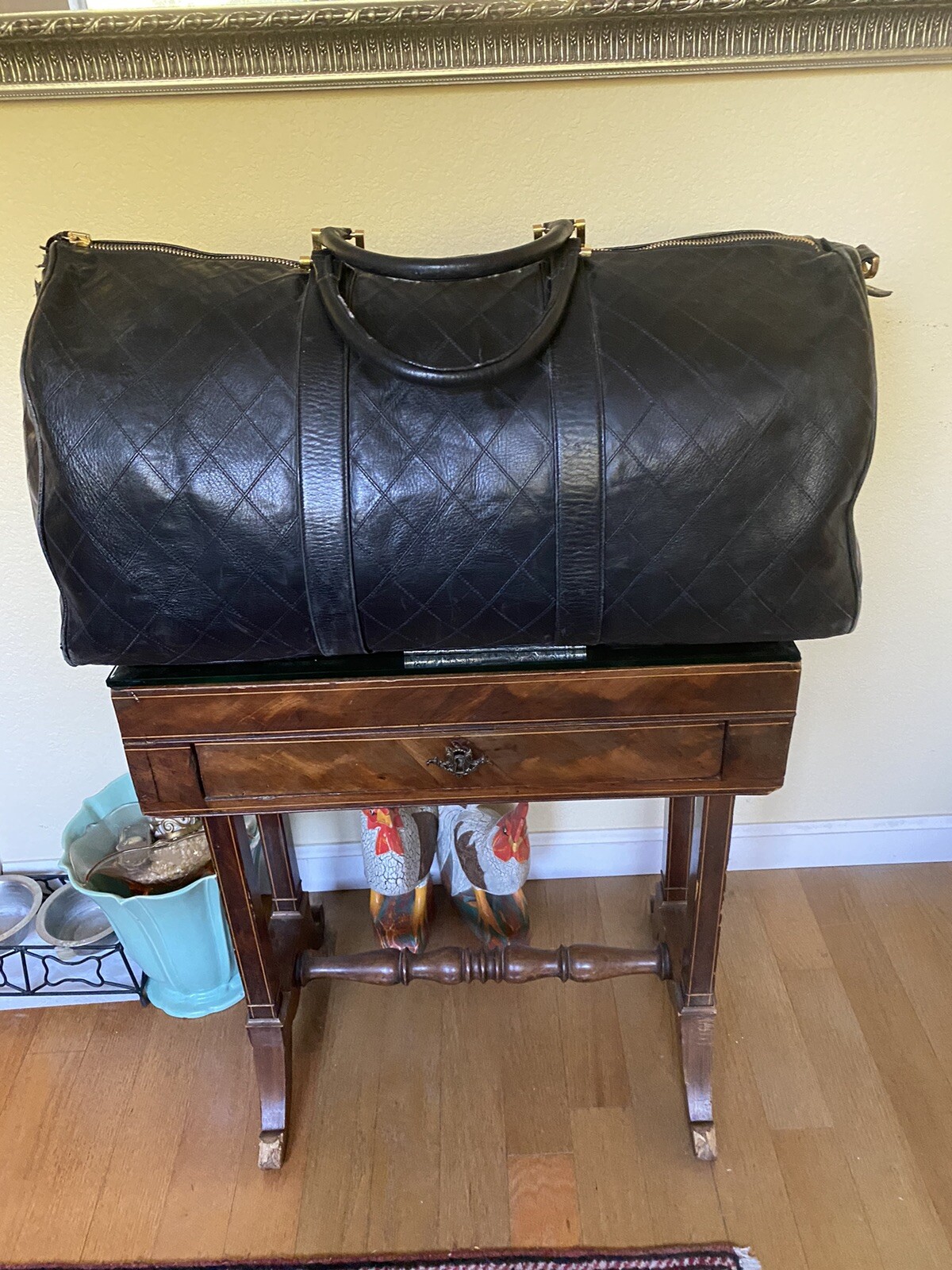 Vintage Chanel Weekender Bag | eBay