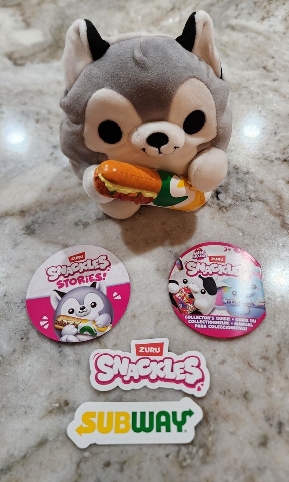 Zuru Mini Brands Snackles 5” Mystery Plush Series 1 and 2~ YOU PICK SO ...