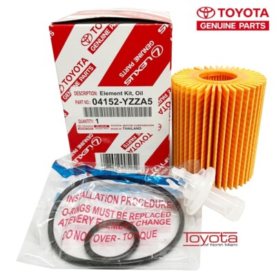 3 Pack Genuine Toyota Genuine OEM Oil Filter 04152-YZZA5 | eBay
