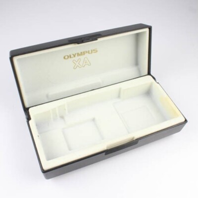 Olympus XA - Original Hard Camera BOX ONLY - Plastic Storage w/ Molded ...