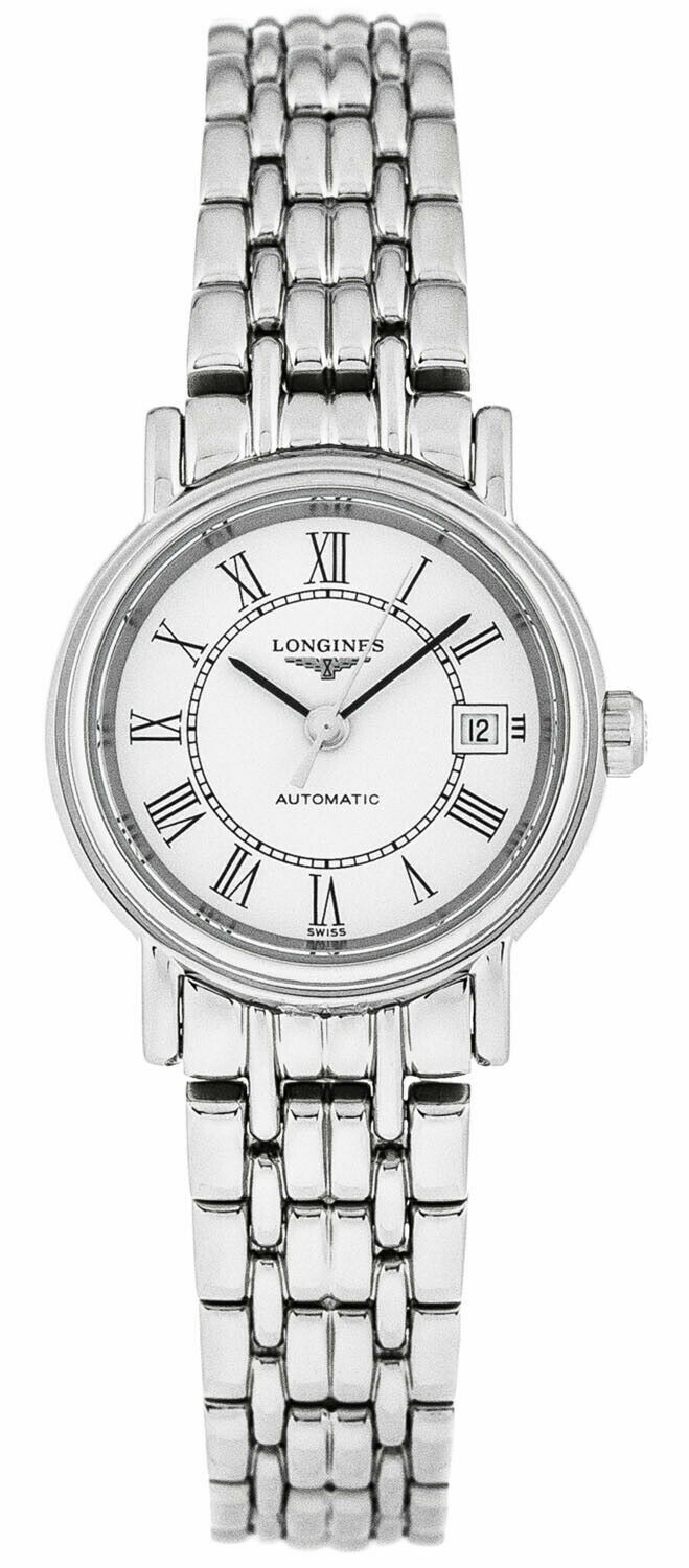 Longines Présence White Women's Watch - L43214116 for sale online | eBay