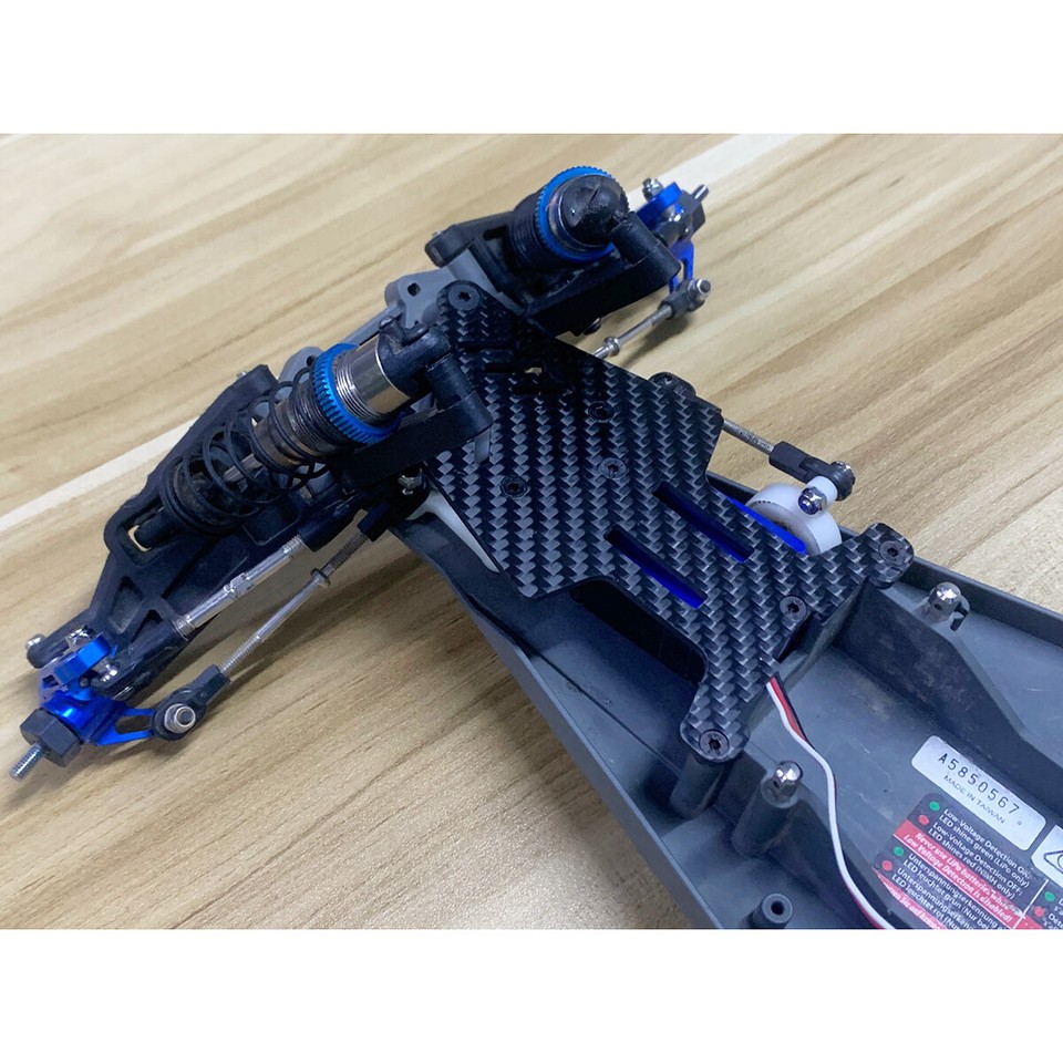 Carbon Fiber Upper Chassis for Traxxas 1/10 2WD Rustler Bandit VXL ...