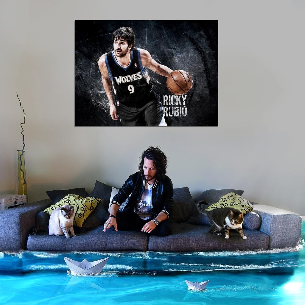V0591 Ricky Rubio Art Sport Decor WALL POSTER PRINT AU | eBay
