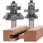MLCS Tongue & Groove V-Notch Router Bit 2-Bit Set | eBay