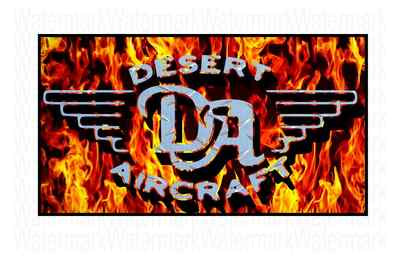 Desert Aircraft Engine Graphics Decals RC Plane Airplane | eBay