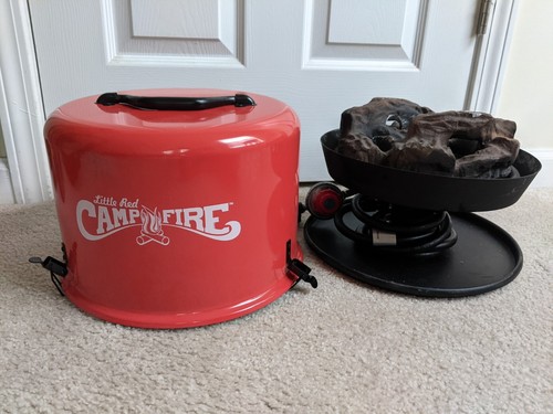 Camco Little Red Campfire Portable Propane Outdoor Camp Fire | eBay
