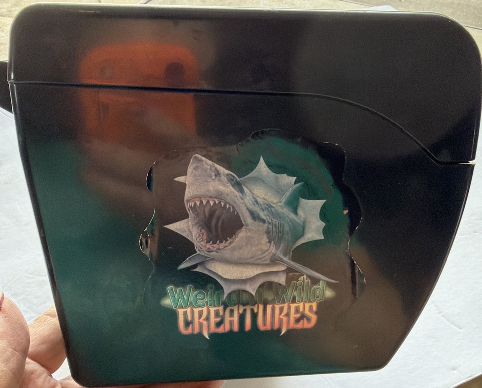 Weird n' Wild Creatures 300+ Large Cards With Plastic Box | eBay