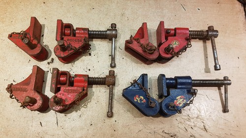 4 Pairs Vintage Sash Clamp Heads, Rededa, Marples, Woden, | eBay UK