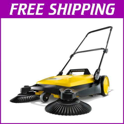 Portable S 4 Twin Outdoor Sweeper - 5.25 Gallon, Maneuverable and Quiet ...