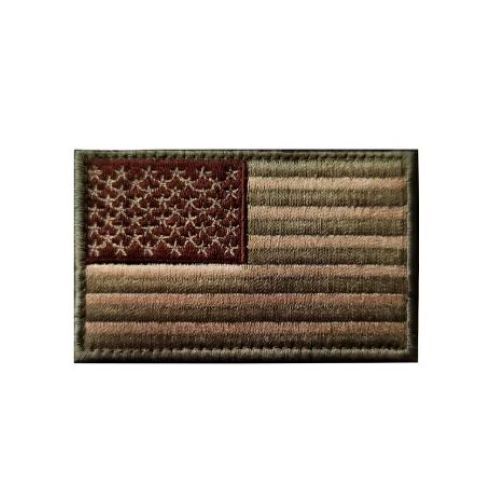 USA American Flag Patches Oversized 3"X5" Hook and Loop Military ...
