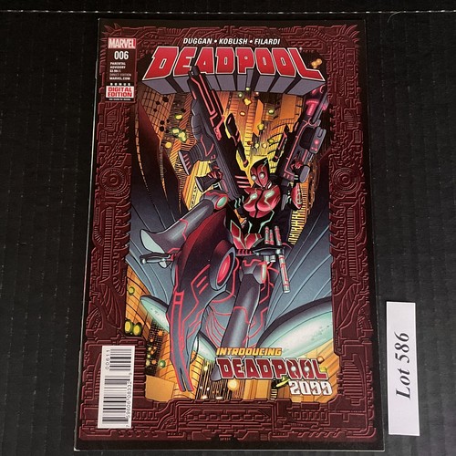 Deadpool #6 Marvel March 2016 First Appearance Of Deadpool 2099 | eBay