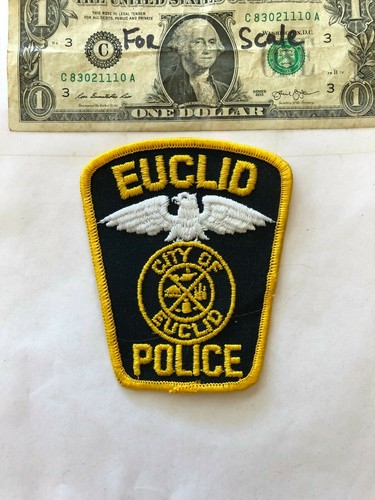 Euclid Ohio Police Patch un-sewn in great shape | eBay