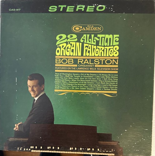 Bob Ralston (2) – 22 All-Time Organ Favorites RCA Camden – CAS-917, | eBay