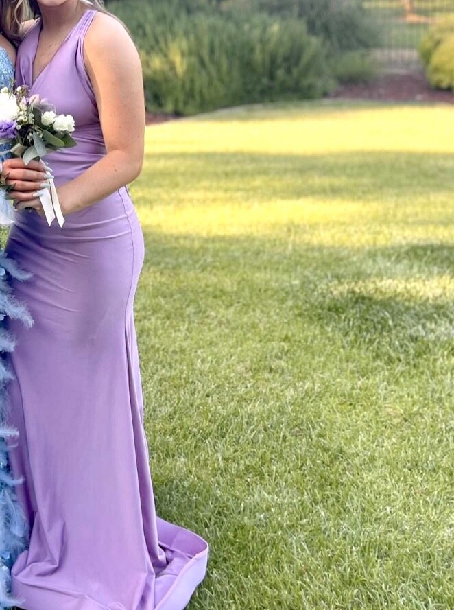Purple jessica angel-prom dress | eBay