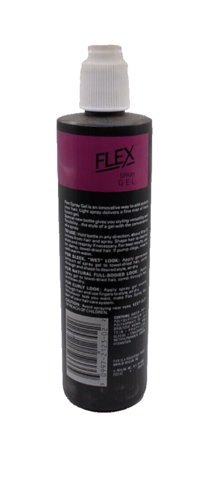 Vintage Revlon Flex Spray Gel Styling Versatility Alcohol Free 9.6 oz ...