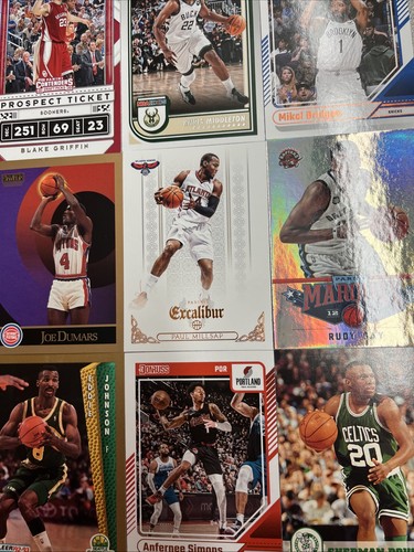 Basketball card lot Michael Jordan Giannis Antetokounmpo Magic Johnson ...