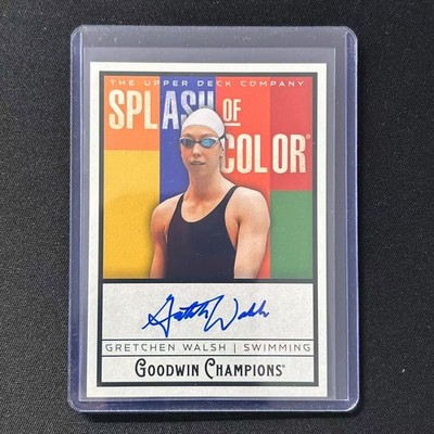 💎2025 UPPER DECK GOODWIN CHAMPIONS SPLASH OF COLOR ON CARD AUTO ...