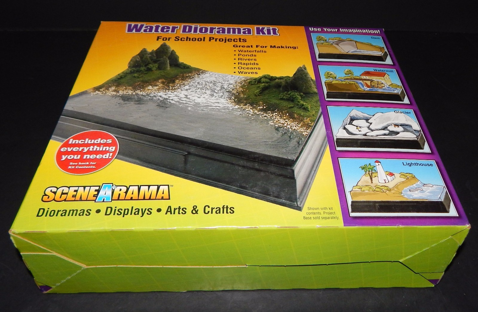 Scene-A-Rama Water Diorama Kit Waterfalls Ponds Rapids School Projects ...
