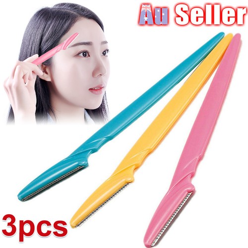 Eyebrow Shaver Razor Hair Remover Tool Trimmer Tinkle Face Shaper Blade ...