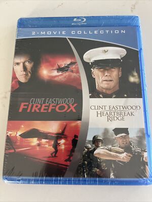 Heartbreak Ridge / Firefox (Blu-ray, 1986) NEW Clint Eastwood ...
