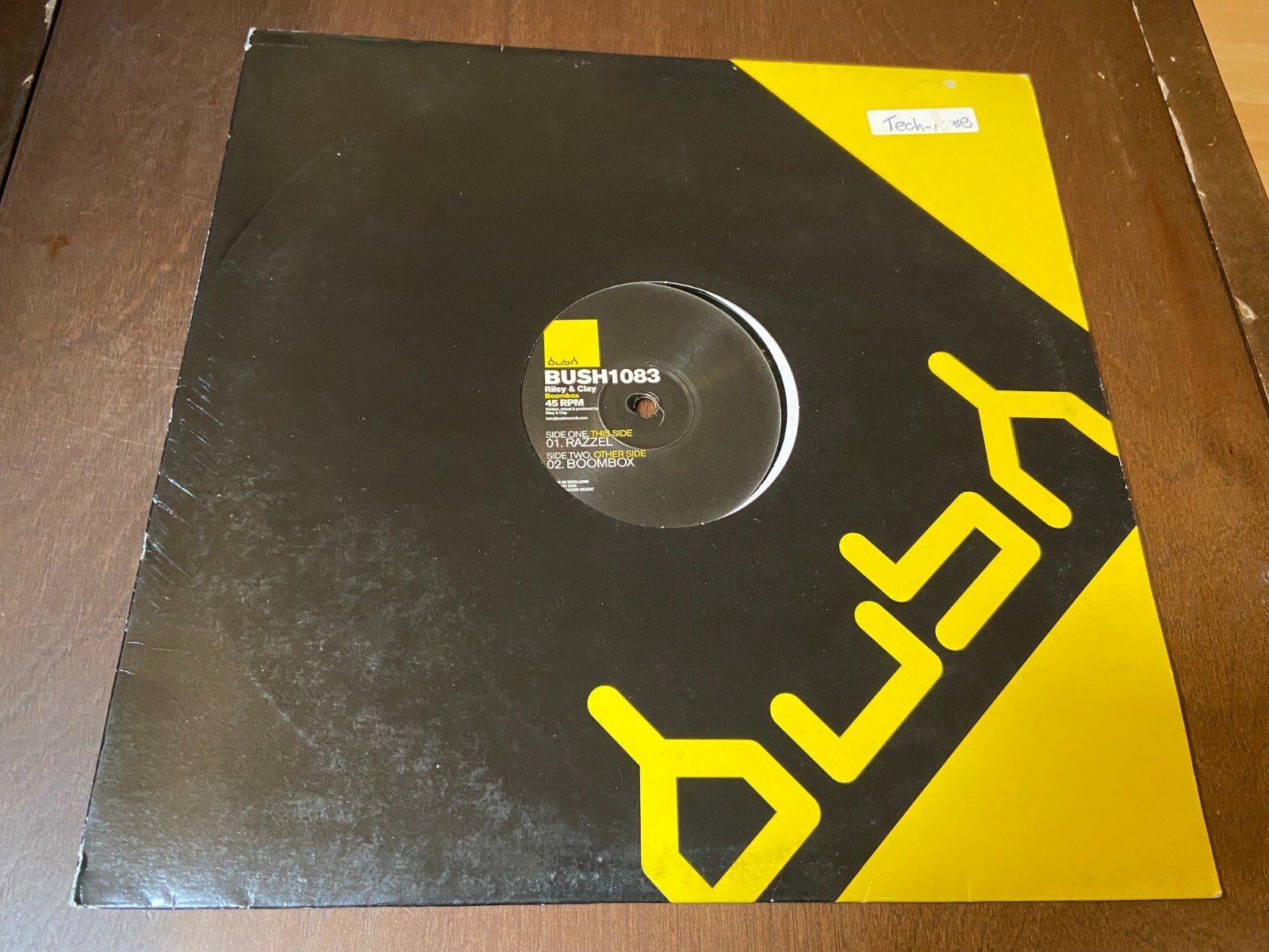 Riley & Clay~Boombox~12" SINGLE~UK IMPORT~Tech House Electro DJ EDM ...