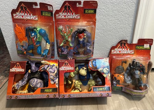 Small Soldiers Gorgonites Set,Punchit,Slamfist,Freakenstein,Insaniac ...