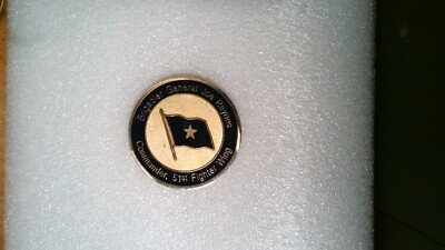 CHALLENGE COIN 51ST FIGHTER WING COMMANDER OSAN AB, ROK BRIGADIER ...