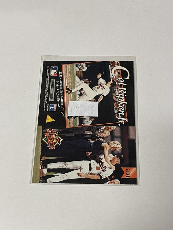 1996 Score #2131 Cal Ripken Jr **021915 | eBay