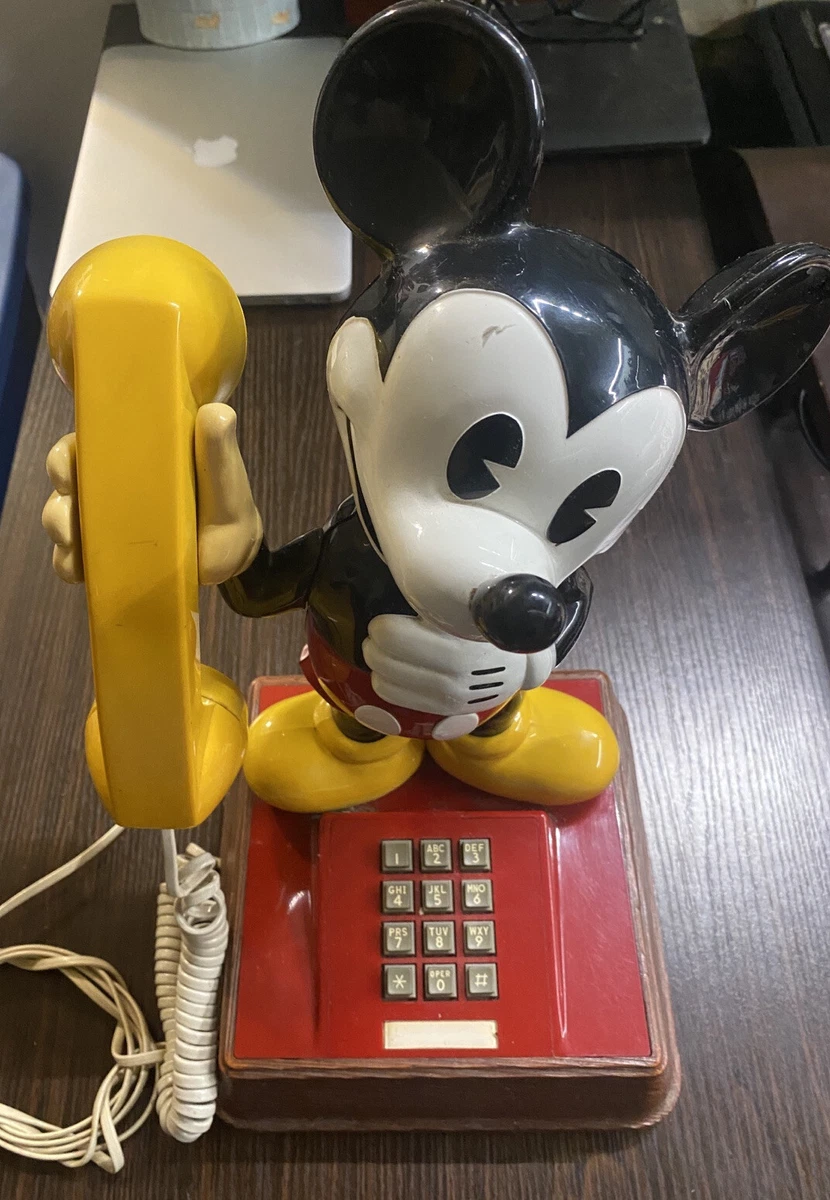 Vintage Mickey Mouse Phone 1976