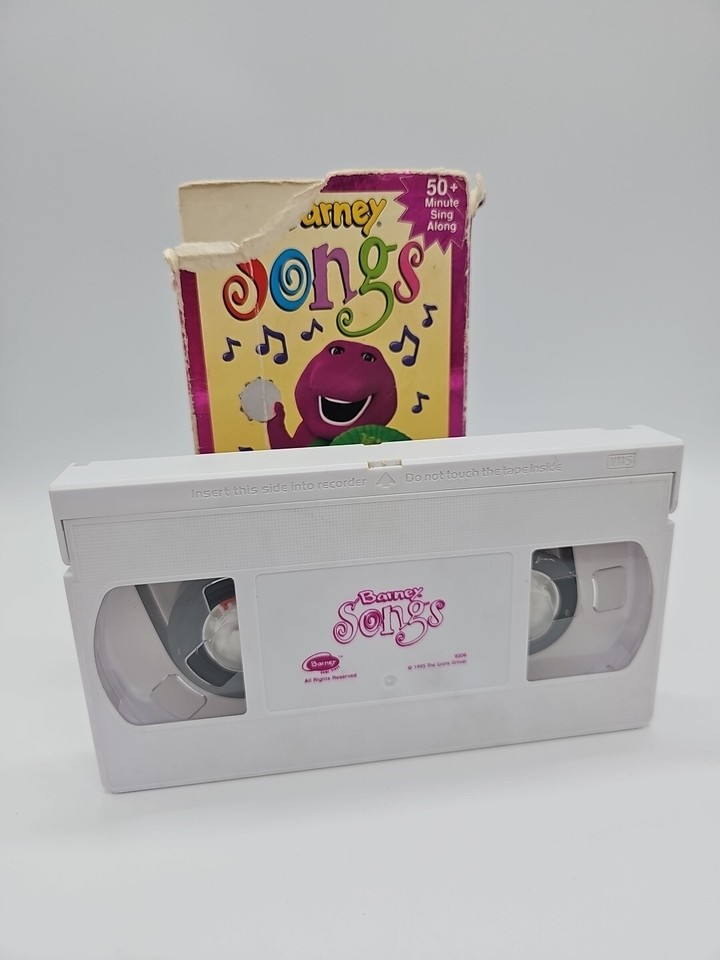 Barney Songs Sing Along Vhs Barney Super Singing Circus Vhs Tape