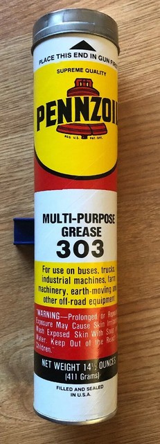 Pennzoil 705 Grease Gun Tube Cartridge Multi-purpose Lubrication for ...